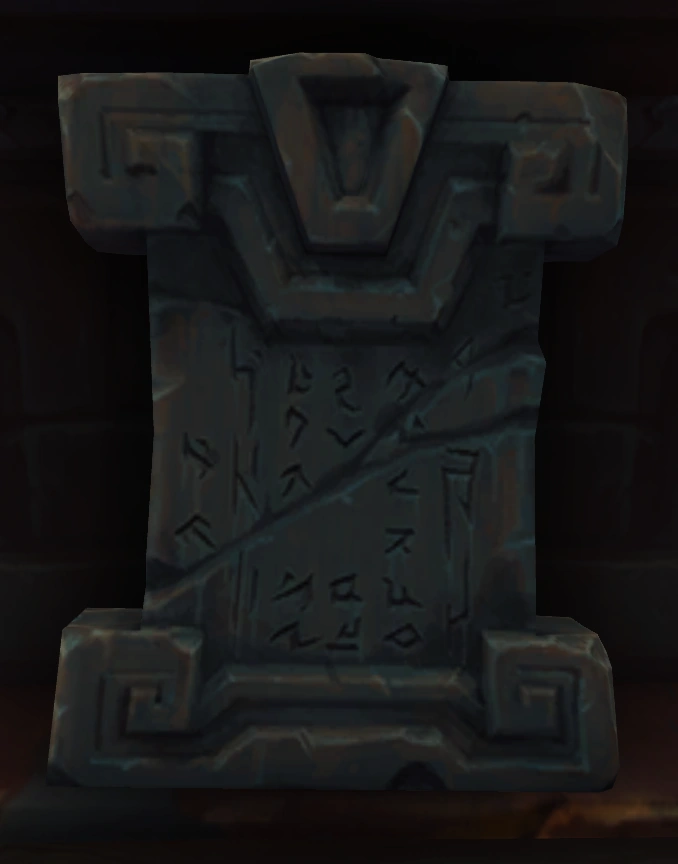 Fractured Tablet - Wowpedia - Your wiki guide to the World of Warcraft