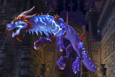 Thundering Cobalt Cloud Serpent