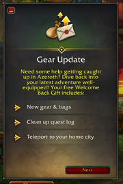 Welcome Back Gift - Wowpedia - Your wiki guide to the World of Warcraft