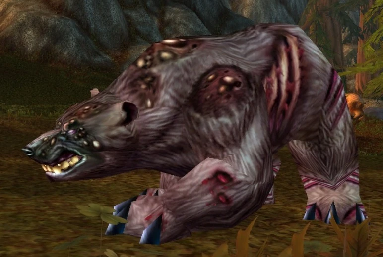 Infected Grizzly Bear - Wowpedia - Your wiki guide to the World of Warcraft