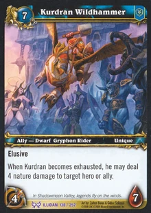 Kurdran Wildhammer (The Hunt for Illidan) - Wowpedia - Your wiki guide ...