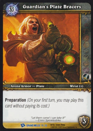 Guardian's Plate Bracers (TCG) - Wowpedia - Your wiki guide to the ...
