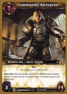 Commander Springvale (TCG Shadowfang Keep) - Wowpedia - Your wiki guide ...