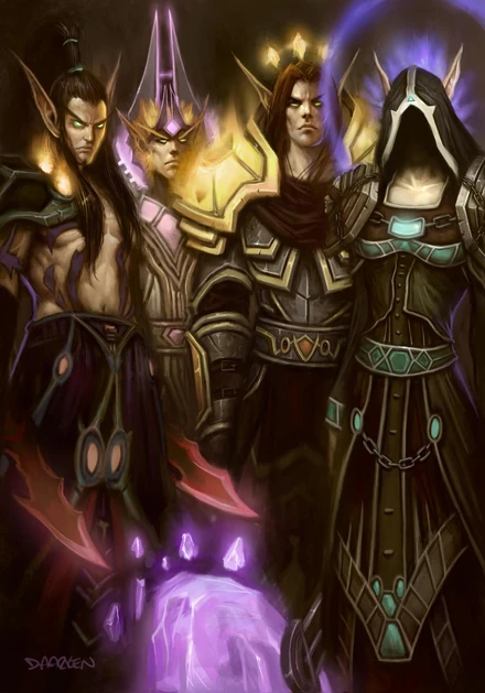 Blood Elf Demon Hunters should have black feathery wings - #15 by ...