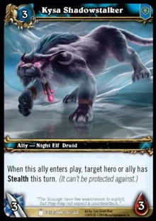 Kysa Shadowstalker - Wowpedia - Your wiki guide to the World of Warcraft