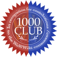 Category:WoWWiki 1000 club | WoWWiki | Fandom