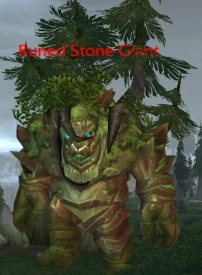 Runed Stone Giant | WoWWiki | Fandom