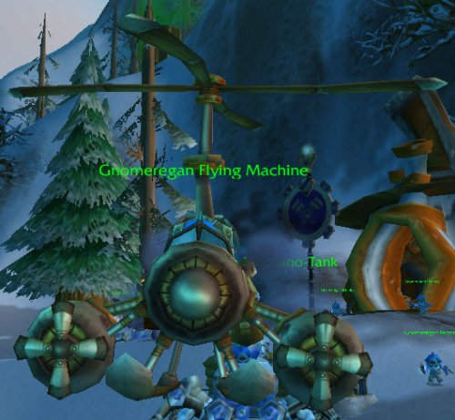 Gnomeregan Flying Machine | WoWWiki | Fandom