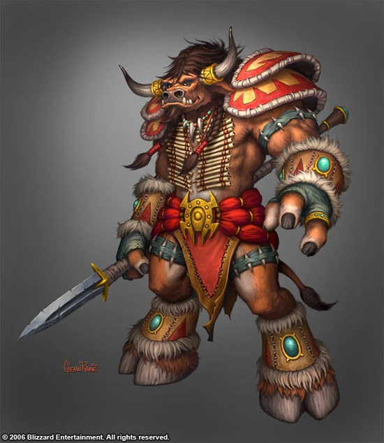 Tauren warrior | WoWWiki | Fandom