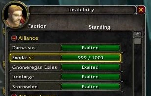 Exalted with Exodar Club | WoWWiki | Fandom