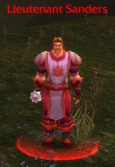 Lieutenant Sanders | WoWWiki | Fandom