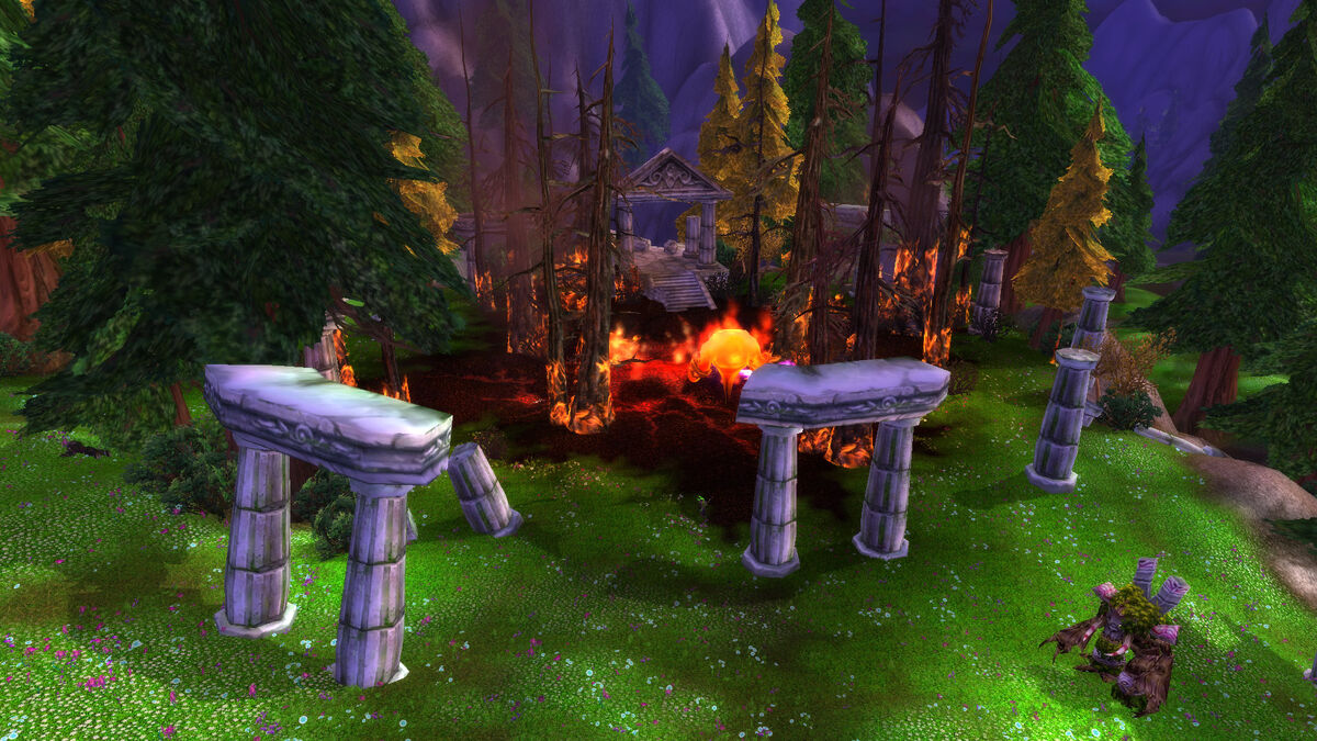 Mount Hyjal Wowwiki Fandom