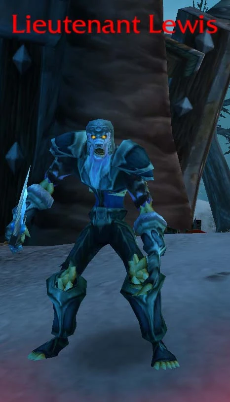 Lieutenant Lewis | WoWWiki | Fandom