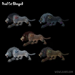 Troll Druid Form Color Chart