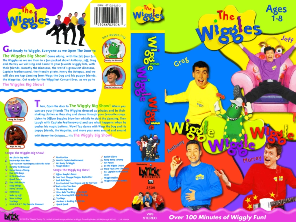 Wiggle, Wiggle, Wiggle! (video)/Home Video | Wigglepedia Fanon Wiki ...