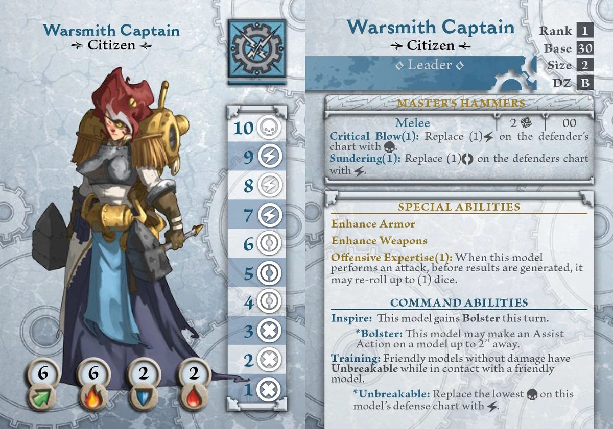 Warsmith Captain | Wrath of Kings Wiki | Fandom