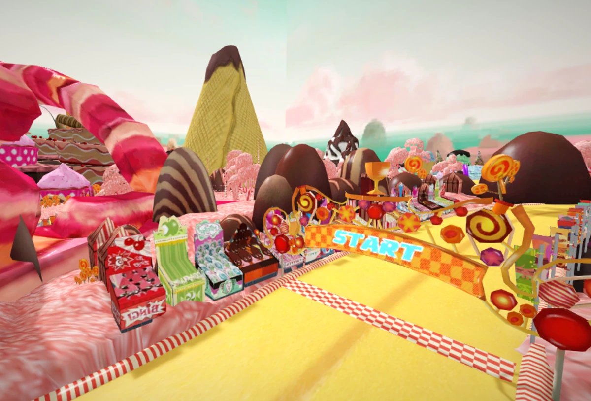 Sugar Rush Speedway (SuperTuxKart) | Wreck-It Ralph Fanon Wiki | Fandom