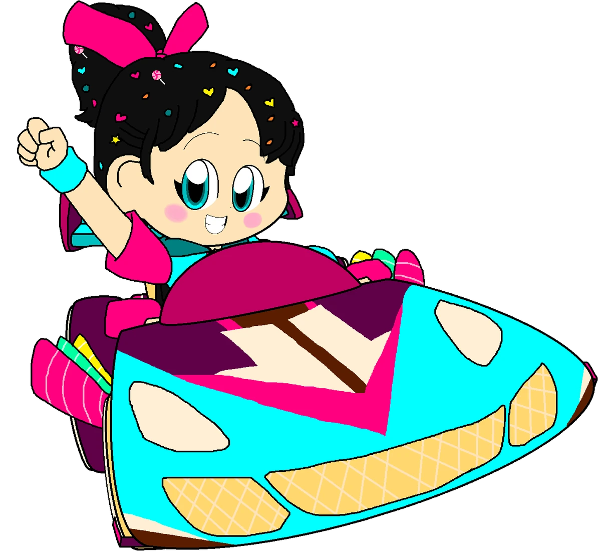 Sugar Rush Speedway (Galaga!Heroverse version) | Wreck-It Ralph Fanon ...