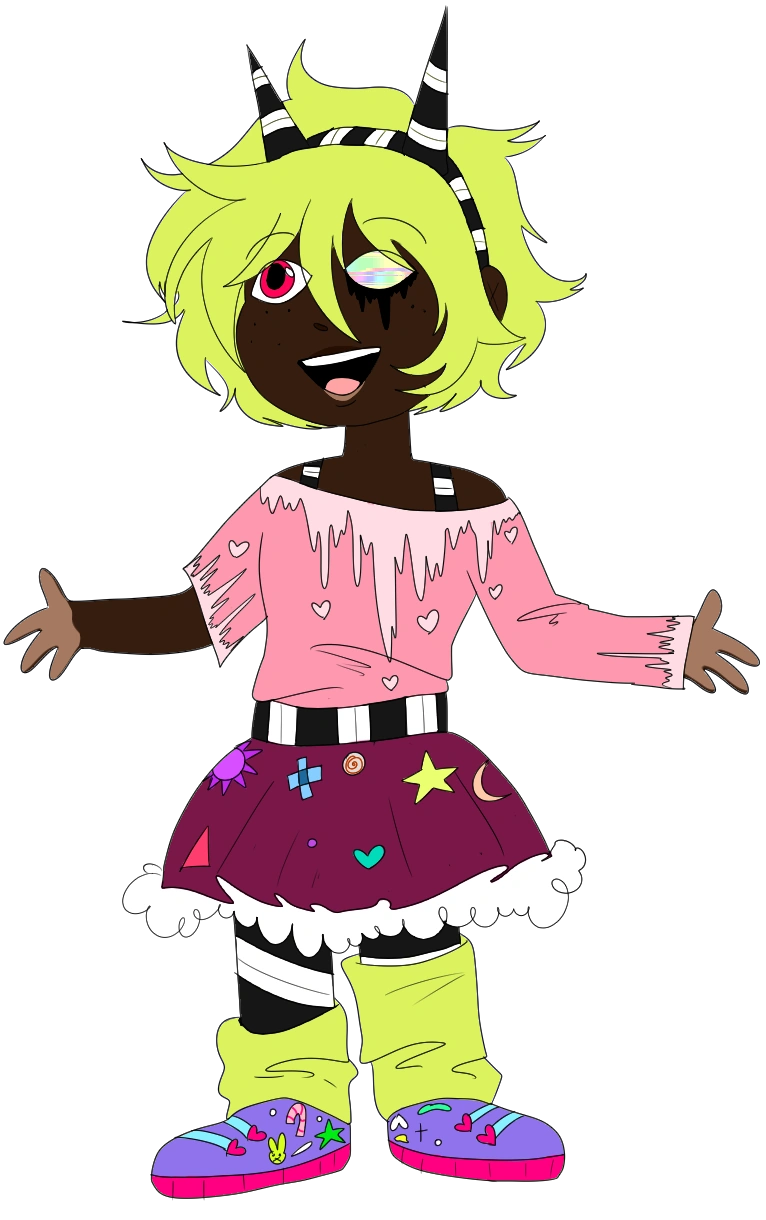 Glitchy van Fauxacrid | Wreck-It Ralph Fanon Wiki | Fandom