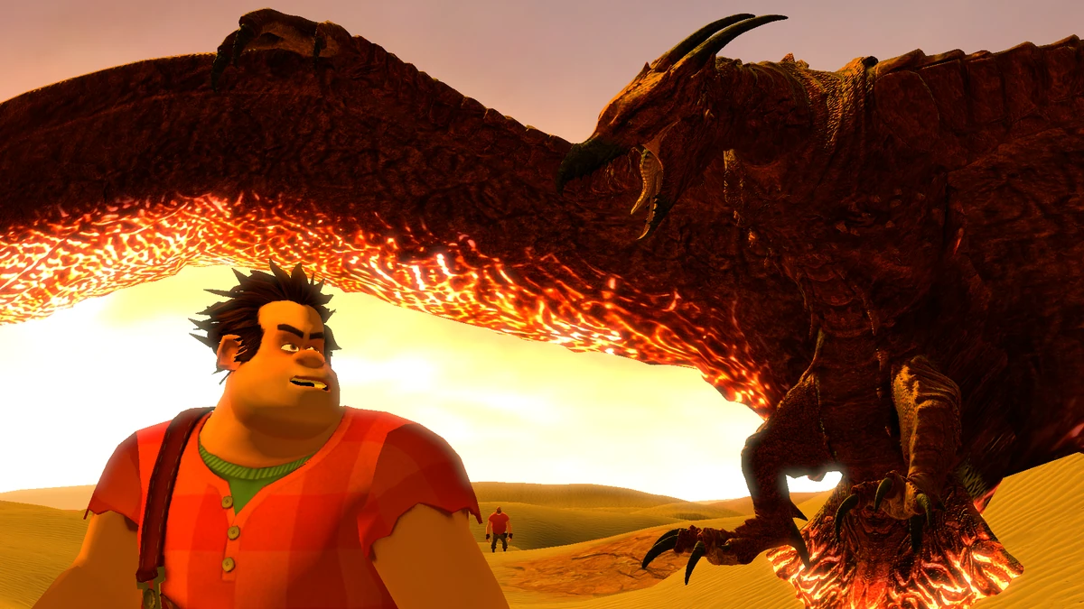 Violent Ralph vs Turkey Bird | Wreck-It Ralph Fanon Wiki | Fandom