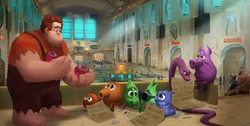 Wreck It Ralph Game Central Station Cameos