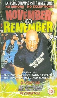 ECW November to Remember 1999 | Wrestlepedia Wiki | Fandom