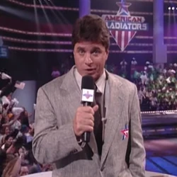 Mike Adamle American Gladiators