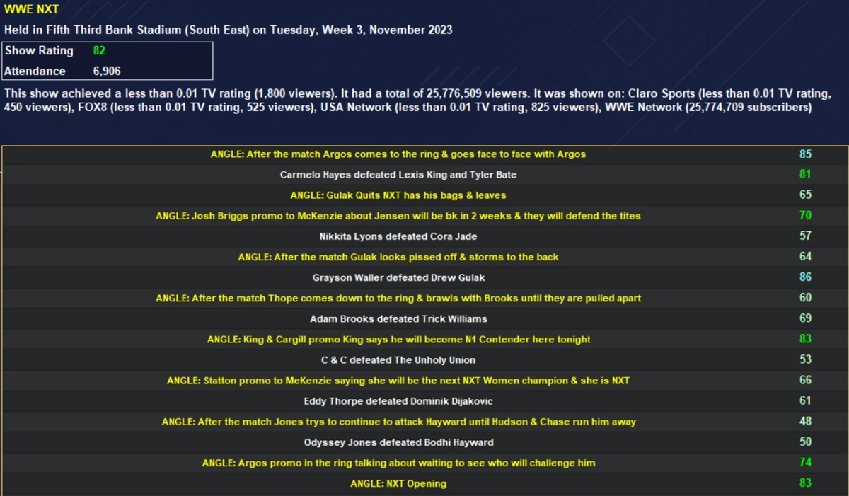 NXT E166 | Wrestlingworld Wiki | Fandom