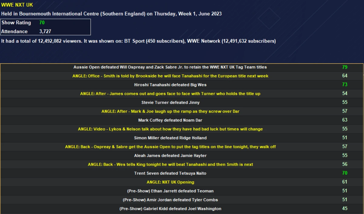 NXT UK E140 | Wrestlingworld Wiki | Fandom