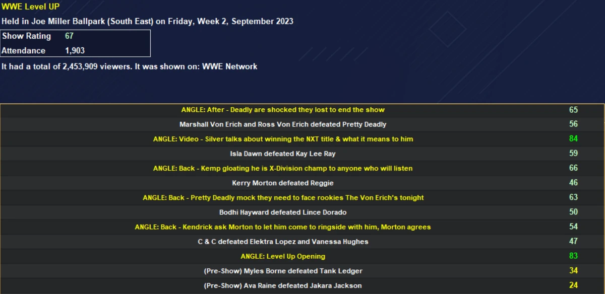 NXT Level Up E26 | Wrestlingworld Wiki | Fandom