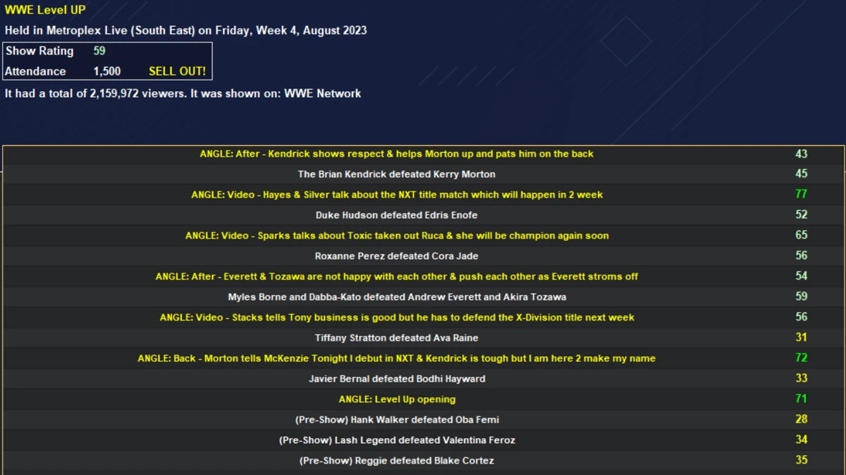 NXT Level Up E24 | Wrestlingworld Wiki | Fandom