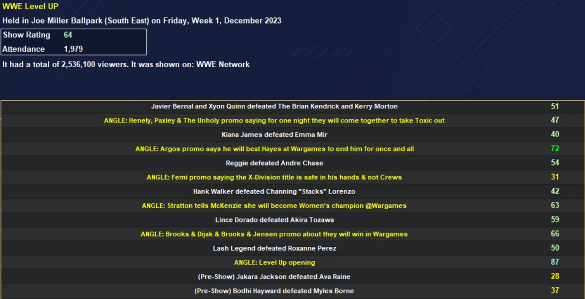 NXT Level Up E37 | Wrestlingworld Wiki | Fandom