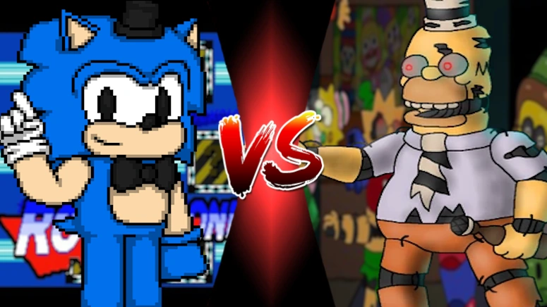 Clone Sonic (Five Nights at Sonic's) VS Old Romer (Fun Times At Homer's ...