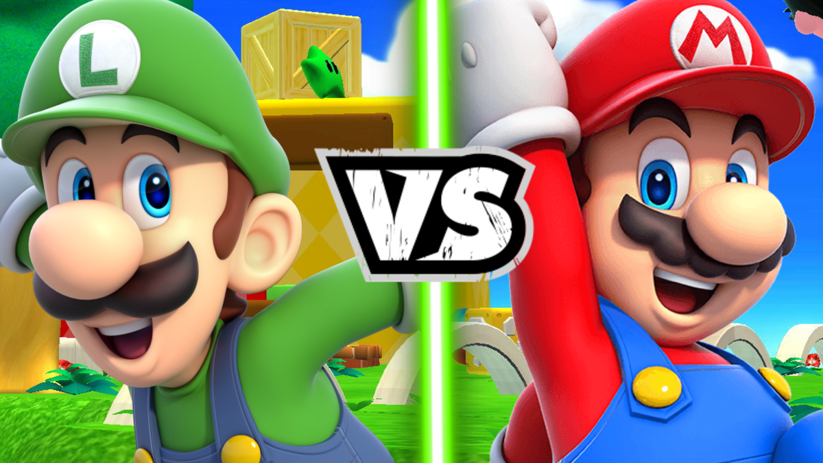 Luigi Vs Mario Write Epic Battles Wiki Fandom