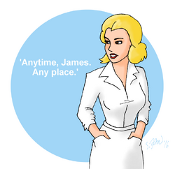 Bond Girls - Patricia Fearing | W. Scott Pattullo Wiki | Fandom