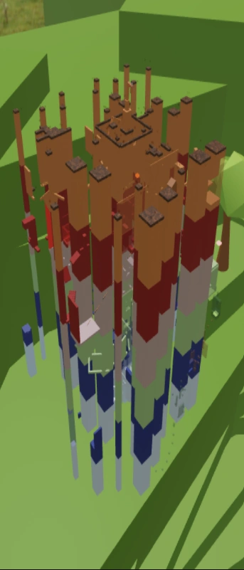 Giant Steeple of Towering Pillars | What The Hecc Is This Tower Wiki ...