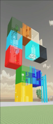 Giant Tower of Funny Wacky Adventures | What The Hecc Is This Tower ...