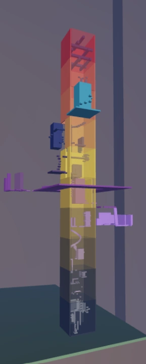 Giant Tower of Inverted Colours | What The Hecc Is This Tower Wiki | Fandom