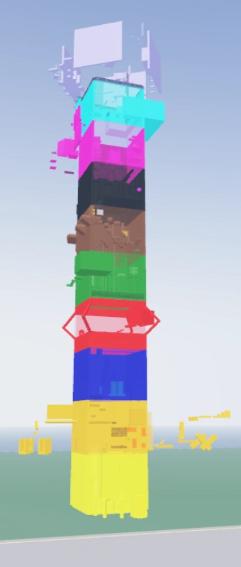 Giant Tower of Nonsensical Platforms | What The Hecc Is This Tower Wiki ...