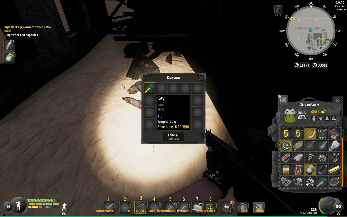 Key 5 | Will to Live Online Wiki | Fandom