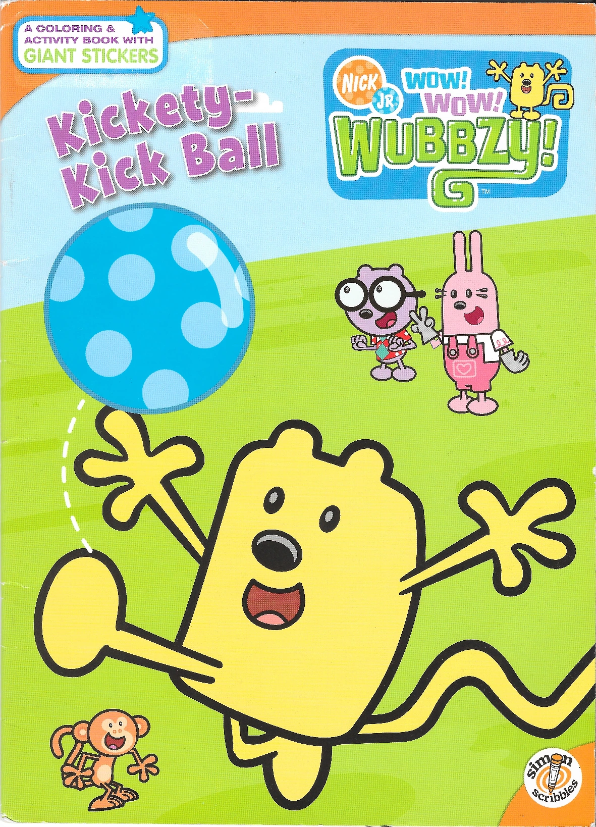 coloring pages wow wow wubbzy