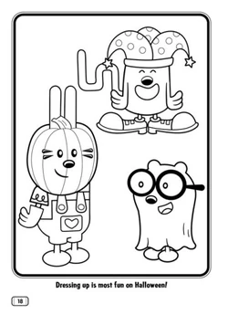 wow wow wubzy coloring pages
