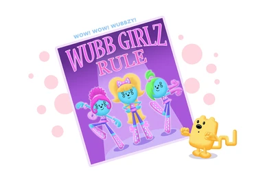 wubb girlz coloring pages