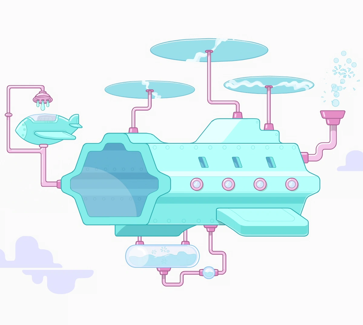 Airplane Car Wash | Wubbzypedia | Fandom