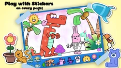 wubbzy coloring book