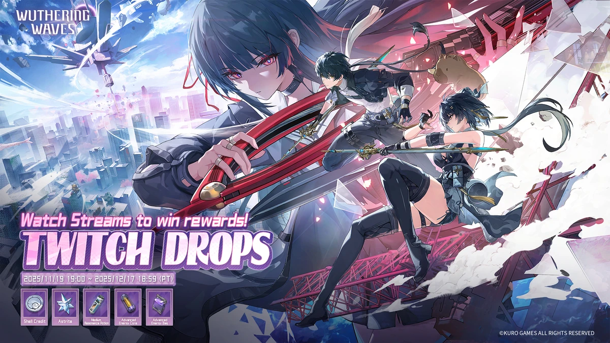 Twitch Drops 2025-11-19 | Wuthering Waves Wiki | Fandom