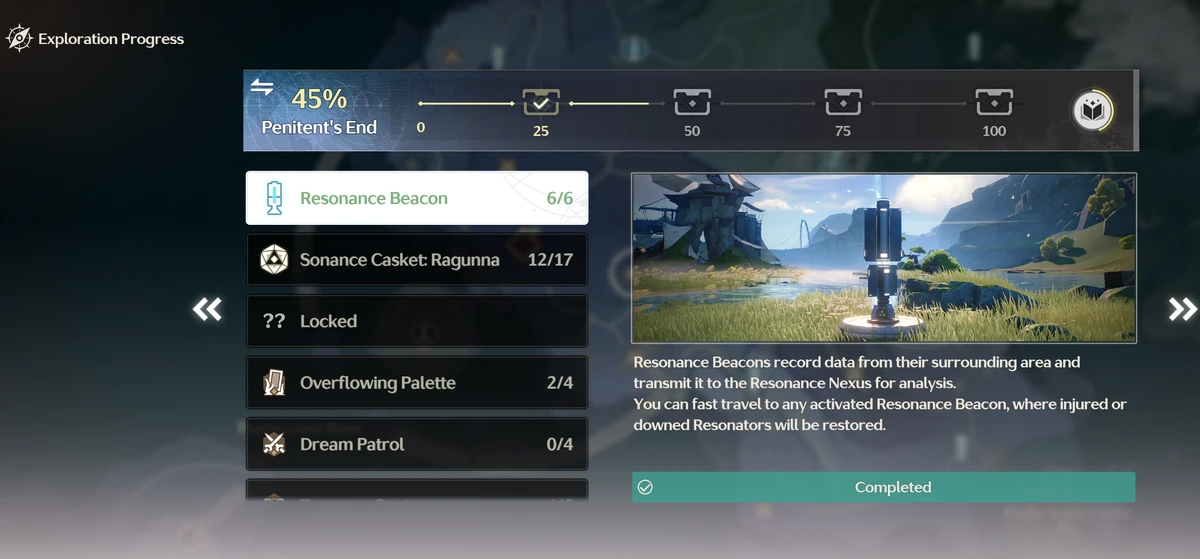 Exploration Progress | Wuthering Waves Wiki | Fandom