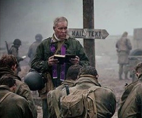 Chaplain (Fury) | WW2 Movie Characters Wiki | Fandom