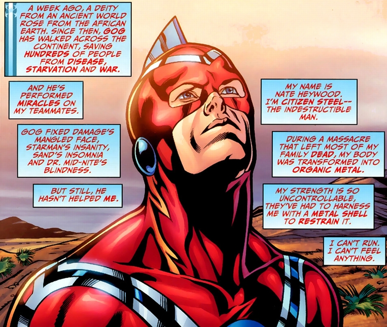 Citizen Steel (Comics) | Who’s Who In Comic Book Movies Wikia | Fandom