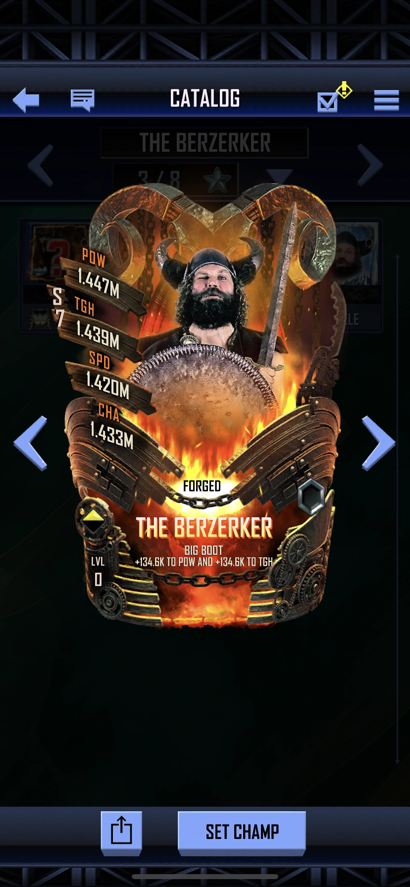 The Bezerker (Forged) | WWE SuperCard Wiki | Fandom